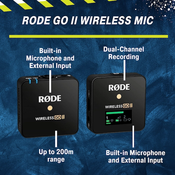 Rent rode wireless go ii microphone in Bangalore | Zero Deposit Rentals ...