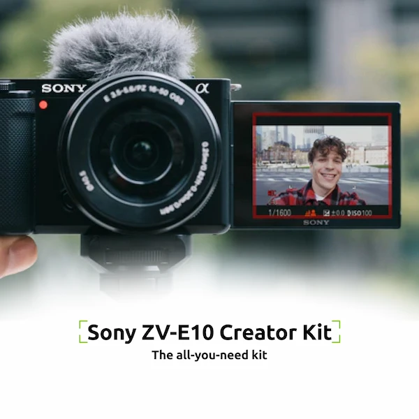 Rent sony zve10 vlogging camera creator kit in Bangalore | Zero Deposit ...