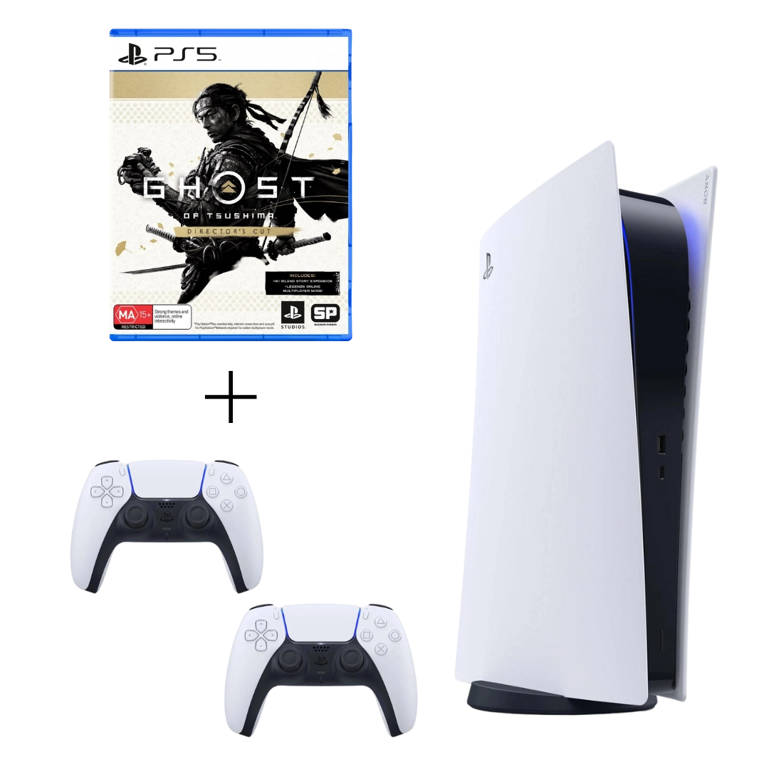 Rent ps5 console with 1 controller with ghost of tsushima in Pune ...